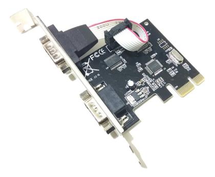 Placa Pci Express Rs232 Db9 Serial Rs232 Automação Comercial - Genérica ...