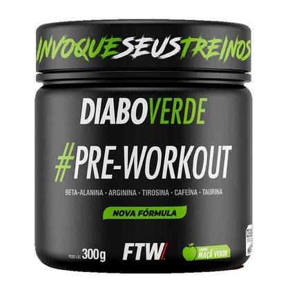 Pré-treino Diabo Verde Pre-Workout (300g) FTW - Pré Treino - Magazine Luiza