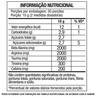 Pré-treino Diabo Verde Pre-Workout (300g) FTW - Pré Treino - Magazine Luiza