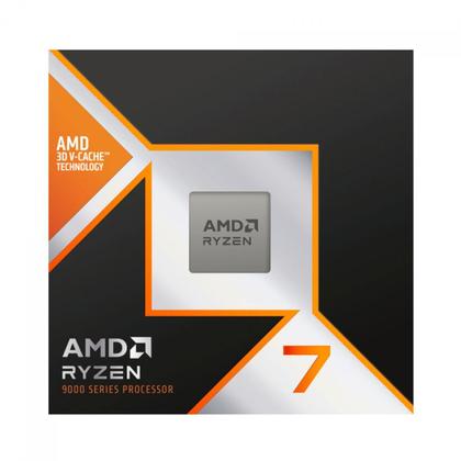 Processador AMD Ryzen 7 9800X3D, 4.7GHz (5.2GHz Turbo), 8-Cores 16 ...