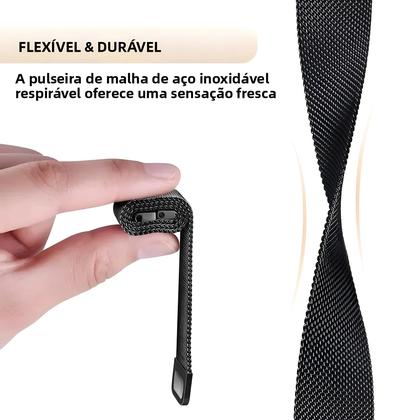 Pulseira Magnética Milanese De 22mm E 20mm Para Huawei Watch GT3 2 E ...