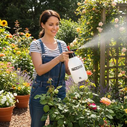 Pulverizador Borrifador Manual Thorxx 3L - Ideal para Jardim e Agro ...