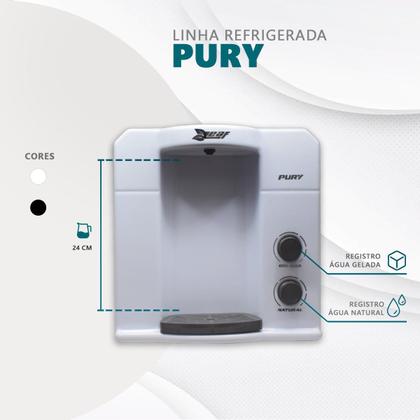 Purificador de Agua Gelada Refrigerado Por Compressor Leaf Pury 220v ...