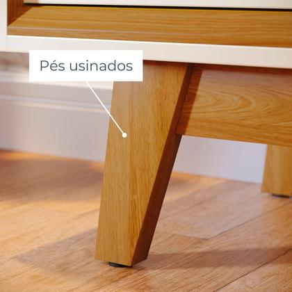 Rack com Painel MDF Frisado para Tv até 65 Polegadas Milo - Madetec ...