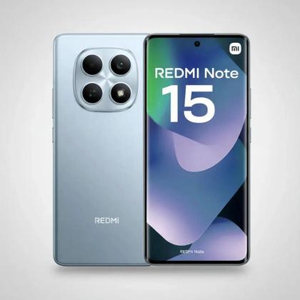 Redmi Note 15 Lançamento 2026 4G Global 6GB RAM, 128GB, Azul - Xiaomi ...