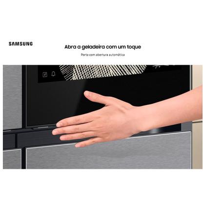 Refrigerador Samsung Frost Free com 699 Litros Bespoke Inox Look ...