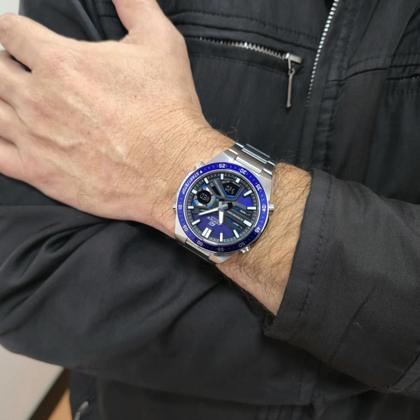 Relógio Casio Masculino Anadigi Edifice EFV-C110D-2AVDF - Relógio ...