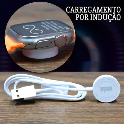 Relógio Smartwatch Ultra 3 Preto Serie W11 Chatgpt Lanç 2026 - Alzza ...