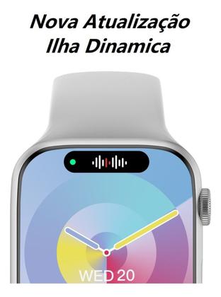 Relógio Smartwatch W99+ Cinza Pro Amoled Lançamento 2026 Série 11 - SMT ...