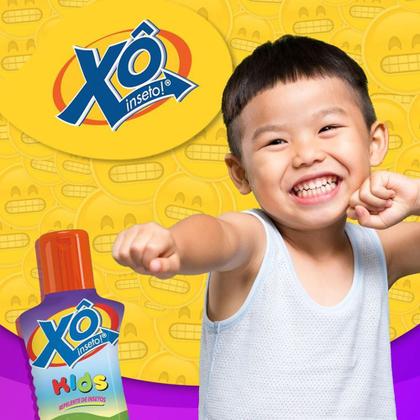 repelente de insetos xô inseto kids loção hidratante repele mosquito da ...