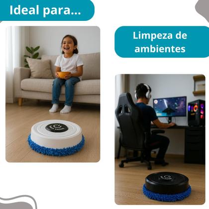 Robô Esfregão Passa Pano Automático Mop 2026 - LIPPIN - Robô Aspirador ...