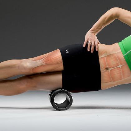 Rolo Foam Roller Liberação Miofascial Massagem Iog - Pluggei - Rolo de ...