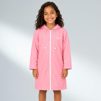 Roupão De Natação Infantil New Malta Speedo - ROSA CLARO G - Touca de ...