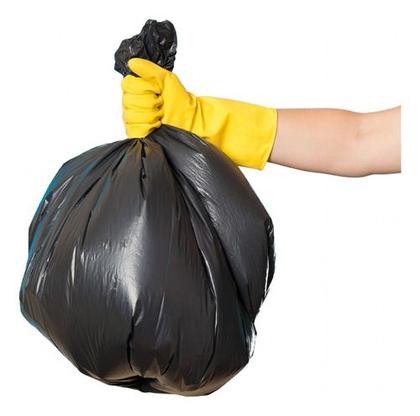 Saco De Lixo 20 Litros Reforçado Preto - 20 Unidades - Higipack - Saco ...