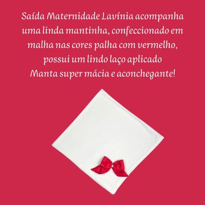 Saída Maternidade Lavínia Bebê Menina Roupas de Bebê 05 Peças - Maria's ...