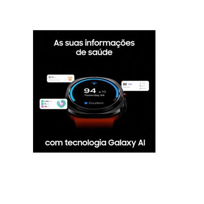 Samsung Galaxy Watch Ultra Smartwatch 47mm LTE, Galaxy AI Titânio ...