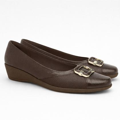 Sapato Picadilly Anabela Marrom - Piccadilly - Scarpin Feminino ...