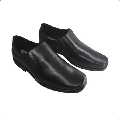 Sapato Social Pegada Couro Tamanho especial Amortech 522110 - Sapato ...