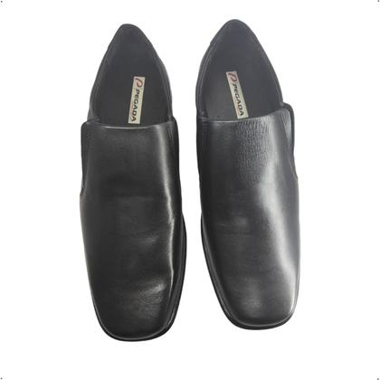 Sapato Social Pegada Couro Tamanho especial Amortech 522110 - Sapato ...