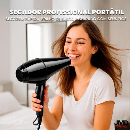 Secador de Cabelo Profissional 1600W 2200W Bocal Direcionador 127V ...