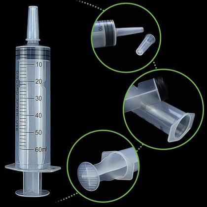 Seringa Estéril De 60ml 100ml Para Hidroponia, Preenchimento De Cola ...