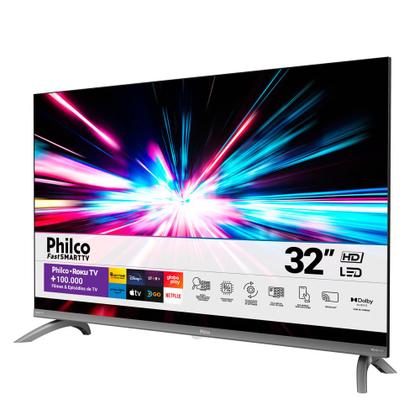 Smart TV 32" Philco LED Roku Tv HD Dolby Audio P32CRA - TVs - Magazine ...