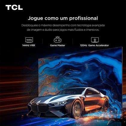 Smart TV 4K TCL QD-Mini LED 85” Polegadas com HDMI 2.1, Dolby Vision IQ ...