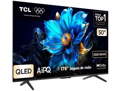 Smart TV 50" TCL 4K UHD QLED 50P7K Google TV AiPQ Google Assistente 3 ...