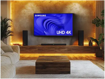 Smart TV 70” 4K UHD LED Samsung 70DU7700 Wi-Fi Bluetooth Alexa 3 HDMI ...