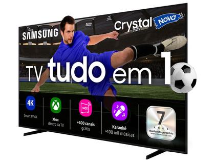 Smart TV 85" Samsung 4K Crystal UHD 85U8100F Tizen 3 HDMI - TVs ...