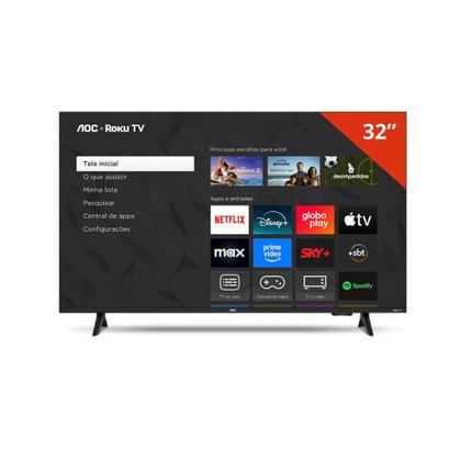Smart Tv Aoc Dled 32 Wifi Roku Tv Quad Core 32s5155 78g - Smart Tv ...