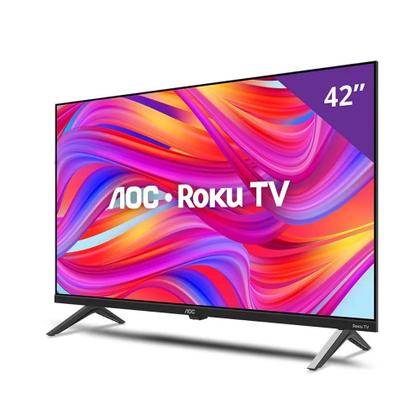 Smart TV AOC LED 42" Full HD Roku 42S5045/78G - TVs - Magazine Luiza