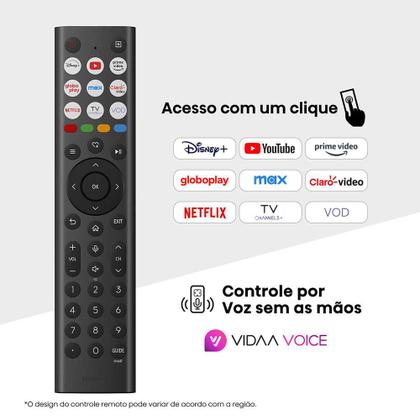 Smart TV Hisense DLED 4K 65" Polegadas com Processador AI, Dolby Vision ...