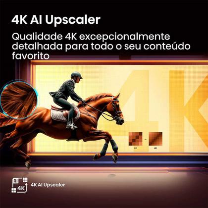Smart TV Hisense DLED 4K 65" Polegadas com Processador AI, Dolby Vision ...