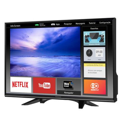 Smart TV LED 32'' HD Panasonic TC-32ES600B 3 HDMI 2 USB Wi-Fi Integrado ...