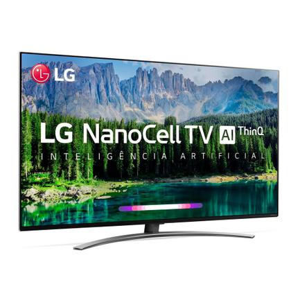 Smart TV LED 55" Ultra HD 4K LG 55SM 8600 NanoCell Thinq AI 4 HDMI 3 ...