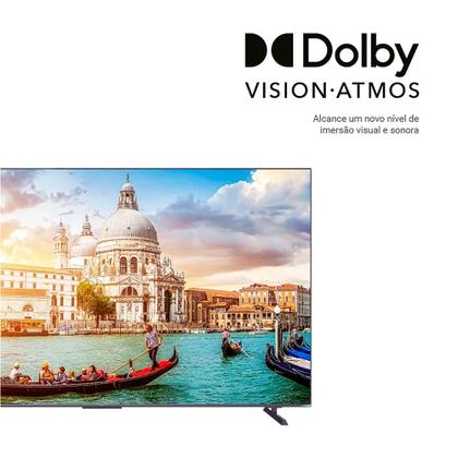 Smart TV Philco 100 Polegadas TV P100SGA 4K UHD QLED 120 Hz Dolby Vision-Atmos Google TV - Smart ...