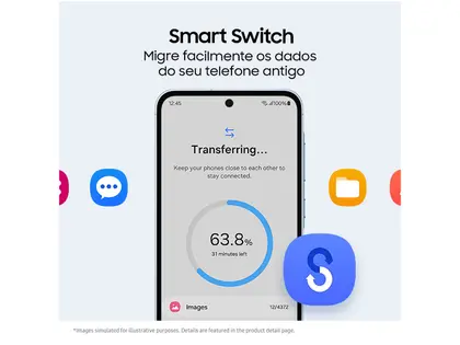 Smartphone Samsung Galaxy A55 128GB Rosa 5G 8GB RAM 6,6" Câm. Tripla ...