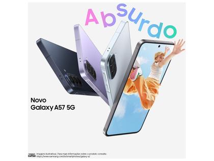 Smartphone Samsung Galaxy A57 256GB 5G 8GB RAM Lilás 6,7" Câm Tripla ...