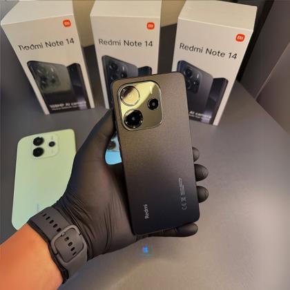 Smartphone Xiaomi Redmi Note 14 256GB 128GB Câmera 108MP 20MP até 12GB ...