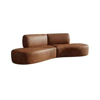 Sofá Orgânico Módulo Curvo Savana material sintético Modena - Montanari ...