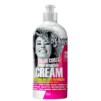 Soul Power Color Curls Masc 400ml + Cpp 500ml + Blends Óleo 100ml - Ativador de Cachos ...