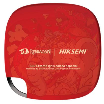 SSD Externo 1TB USB-C Redragon Edição Especial Elefante, Android Phone ...