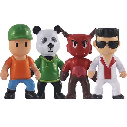 Stumble Guys Bonecos Do Jogo Kit 24 Personagens - Buttle Royale ...