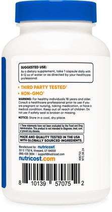 Suplemento de Enzimas Digestivas Nutricost - 620mg - 120 Cápsulas ...