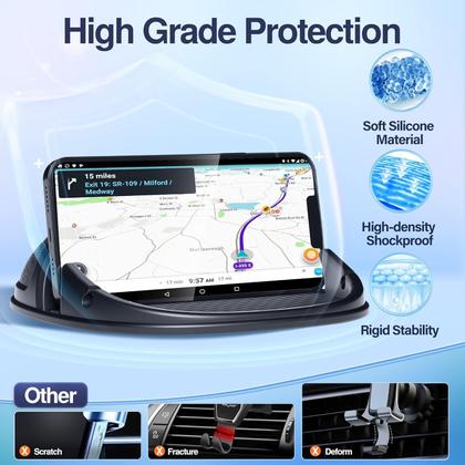 Suporte para Telefone de Carro Loncaster - 2 Unidades - Universal ...