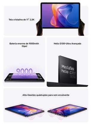 Tablet Pad 2 Lançamento 2025 256GB / 128GB com tela 11 Polegadas FHD ...