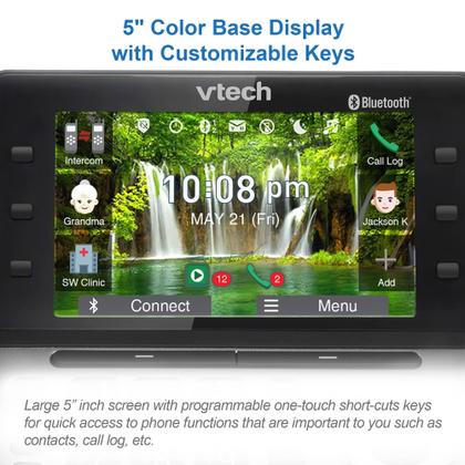 Telefone sem fio VTech IS8251-3 Business Grade com 3 aparelhos ...