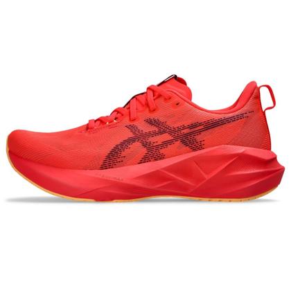 Tênis ASICS Novablast 5 - Masculino - Vermelho/Roxo - Tênis de Corrida ...