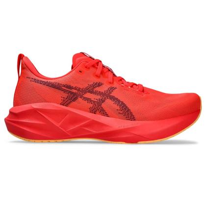 Tênis ASICS Novablast 5 - Masculino - Vermelho/Roxo - Tênis de Corrida ...